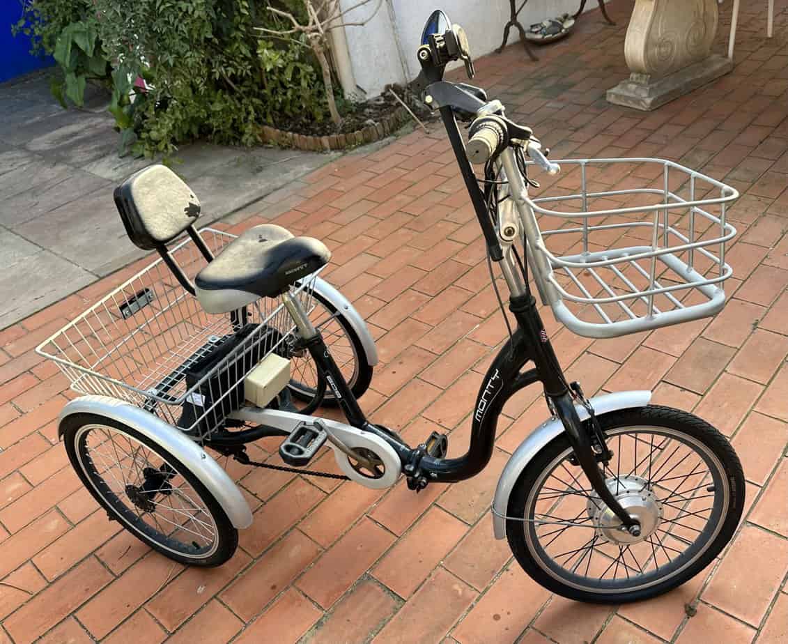 Tricycle électrique pliant MONTY E608 occasion