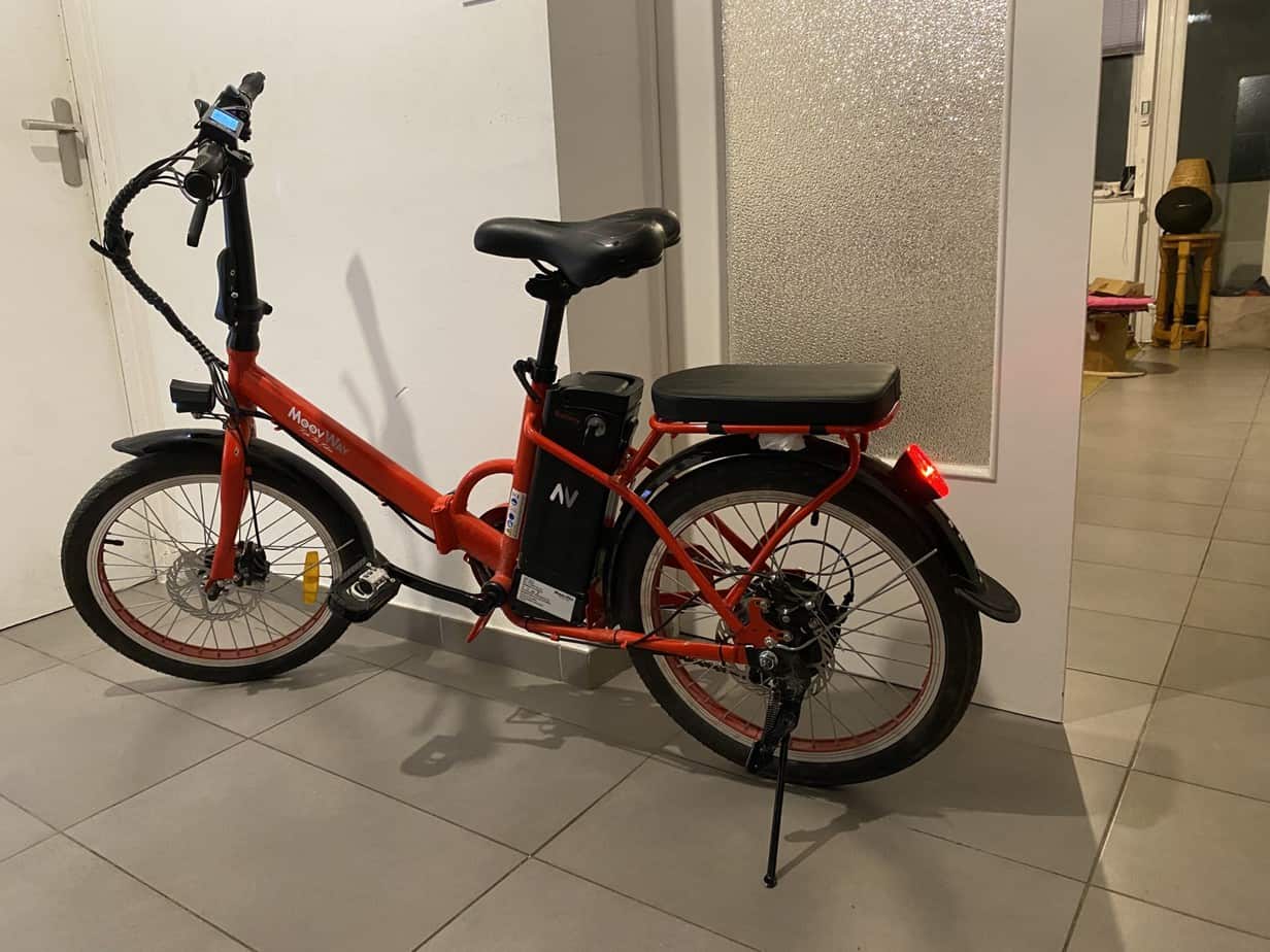 VAE pliable MoovWay Urban 2021 - VENDRE-SON-VELO.COM