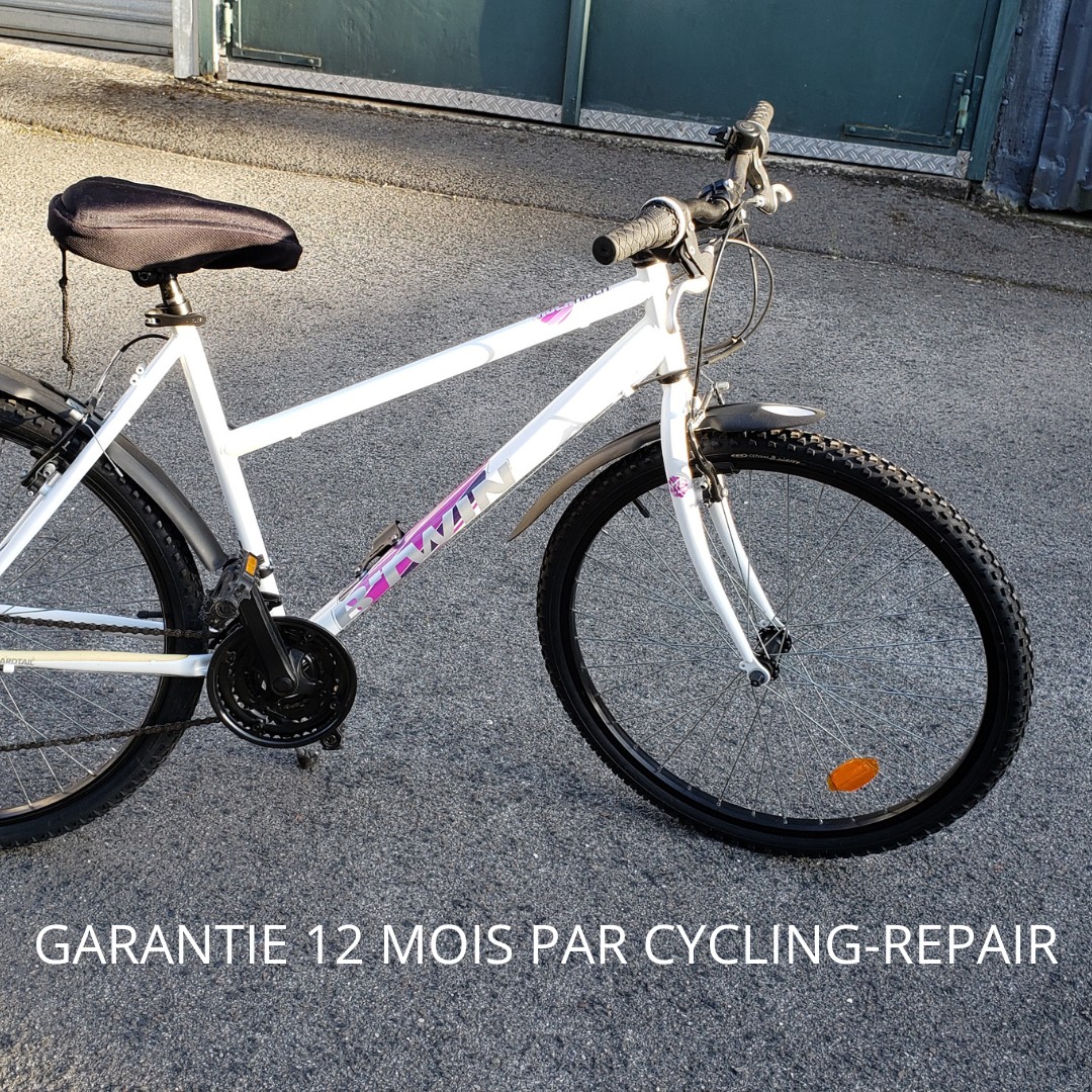 Btwin Rockrider 300 femme. 2018 occasion reconditionné - VENDRE-SON ...