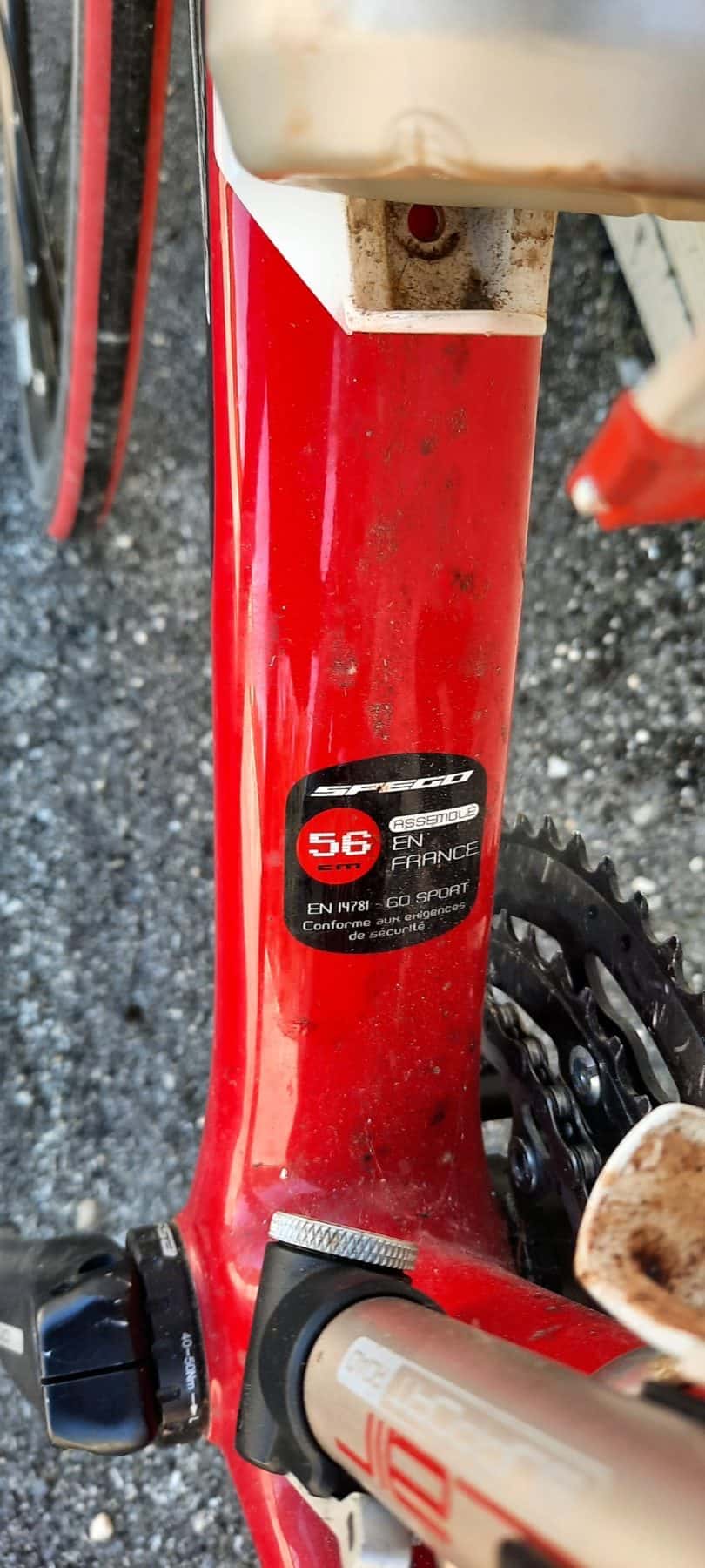 vélo route Spego 130 2008 - VENDRE-SON-VELO.COM