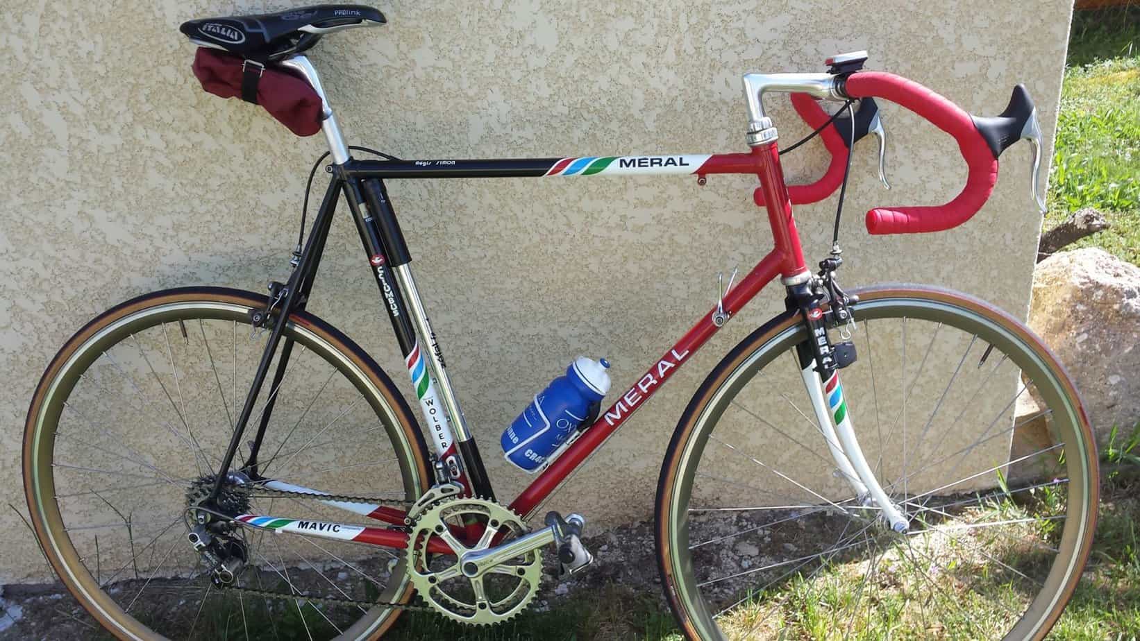 Vintageroute Vélo de légende, team RMO MERAL1987 VENDRE-SON-VELO.COM