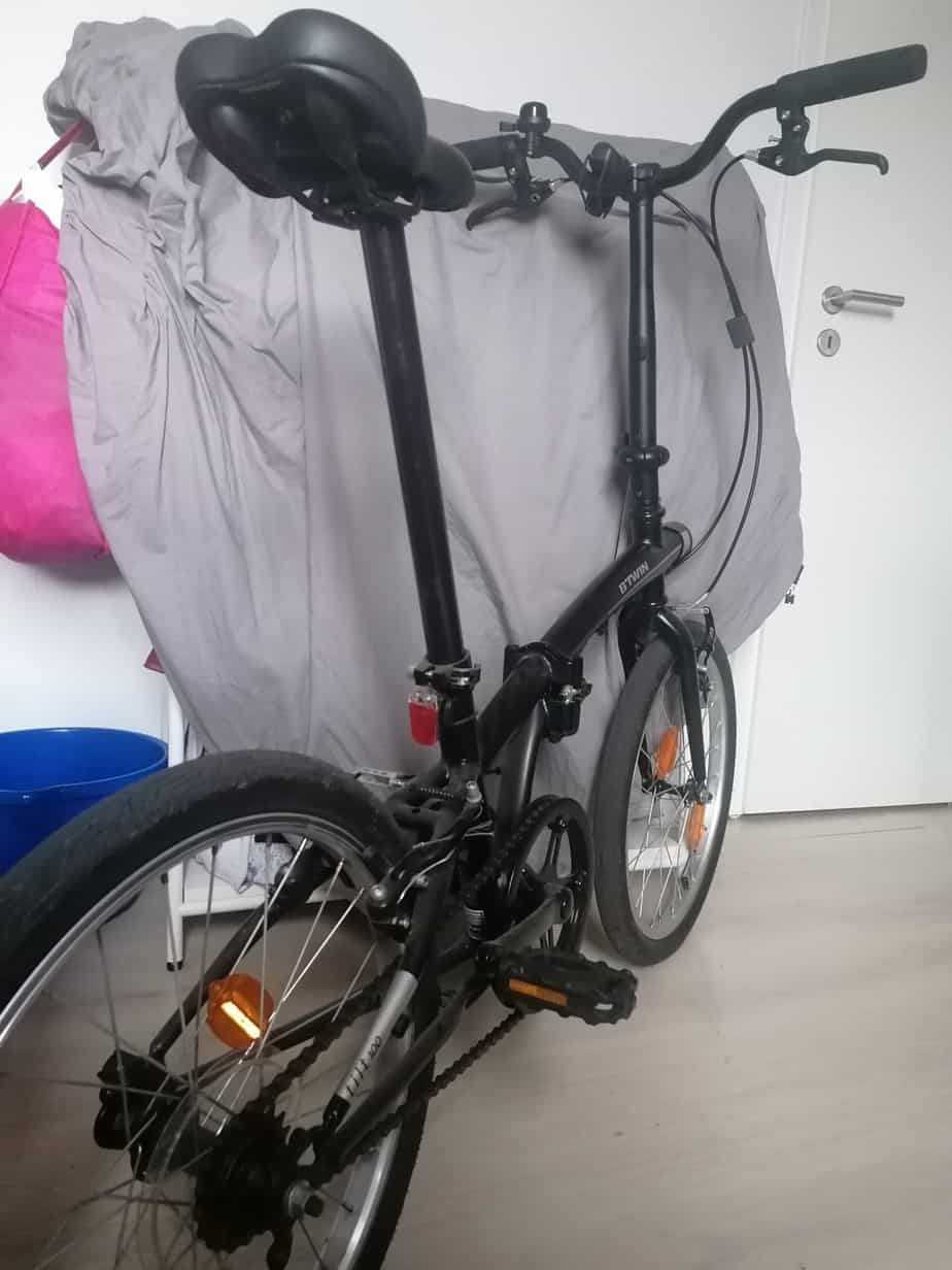 Vélo pliable BTwin Tilt 100 occasion reconditionné - VENDRE-SON-VELO.COM