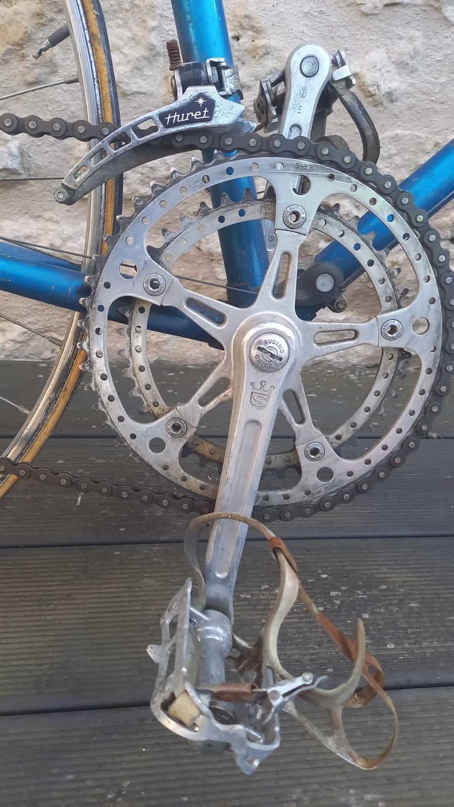 route vintage Gitane Racing team 1970 - VENDRE-SON-VELO.COM