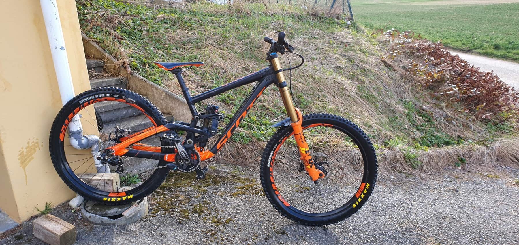 VTT Descente Scott Gambler 710 2018 - VENDRE-SON-VELO.COM