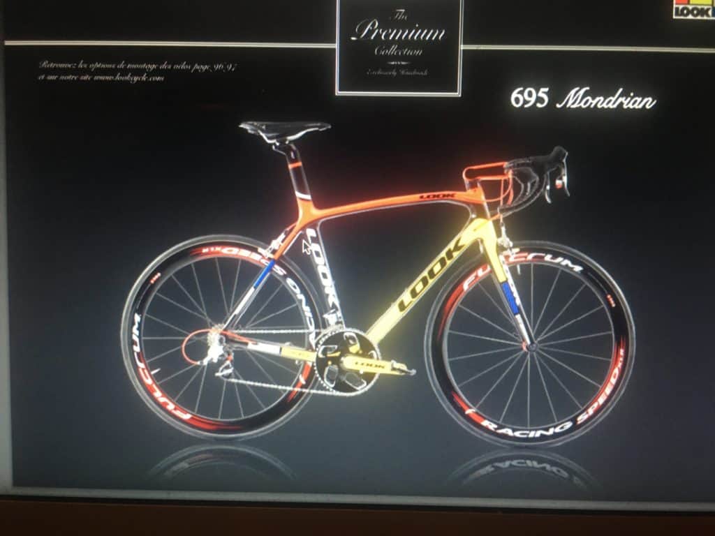 Look 695 super light Proteam Mondrian 2013 - Road bike