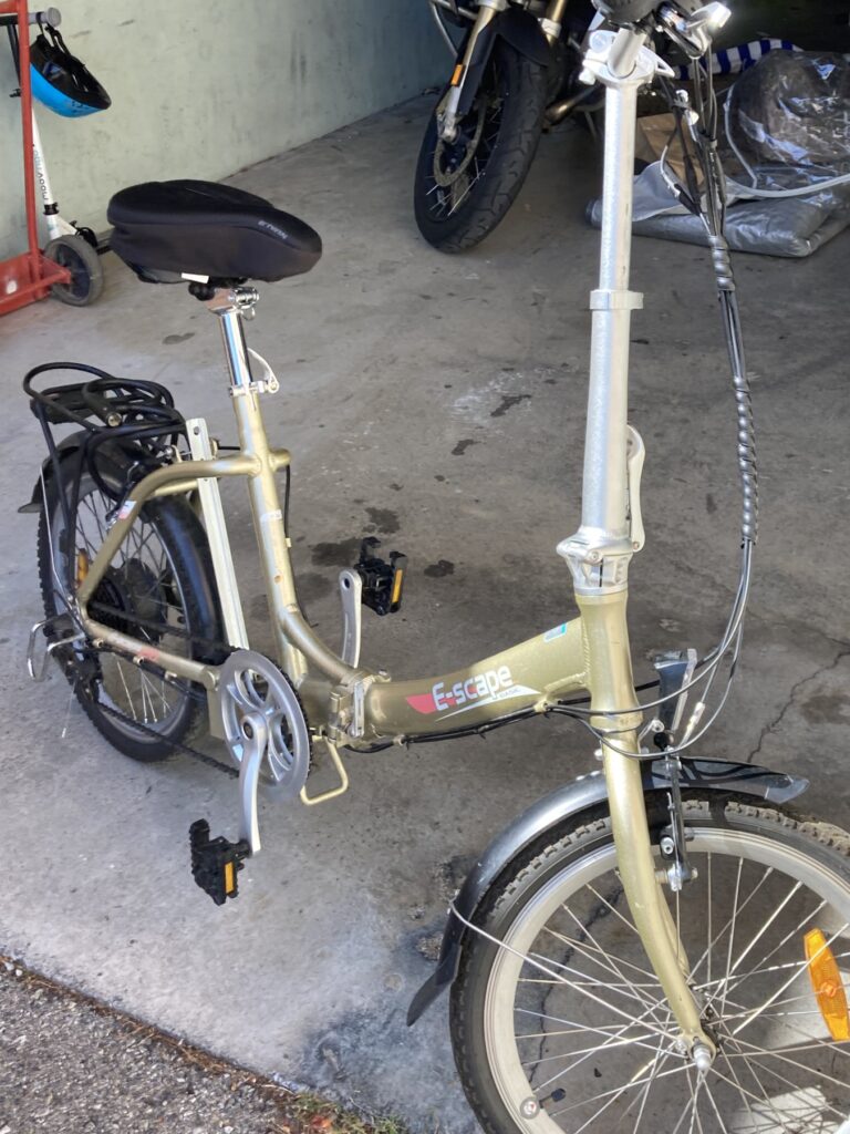 E-scape folding 2021 electric foldable bike