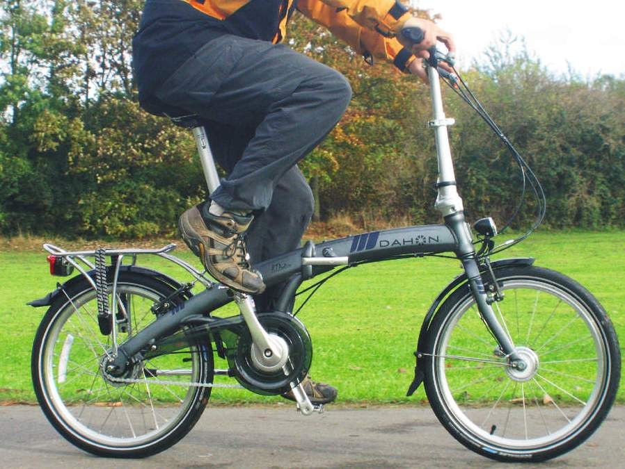 DAHON MU XL folding bike used gray color reconditioned - VENDRE-SON ...