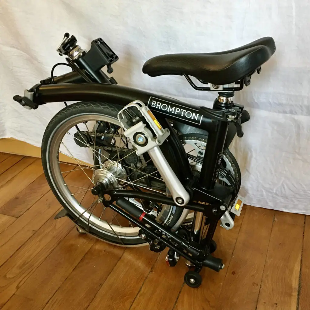 Gebruikte Brompton M6 L vouwfiets - VENDRE-SON-VELO.COM